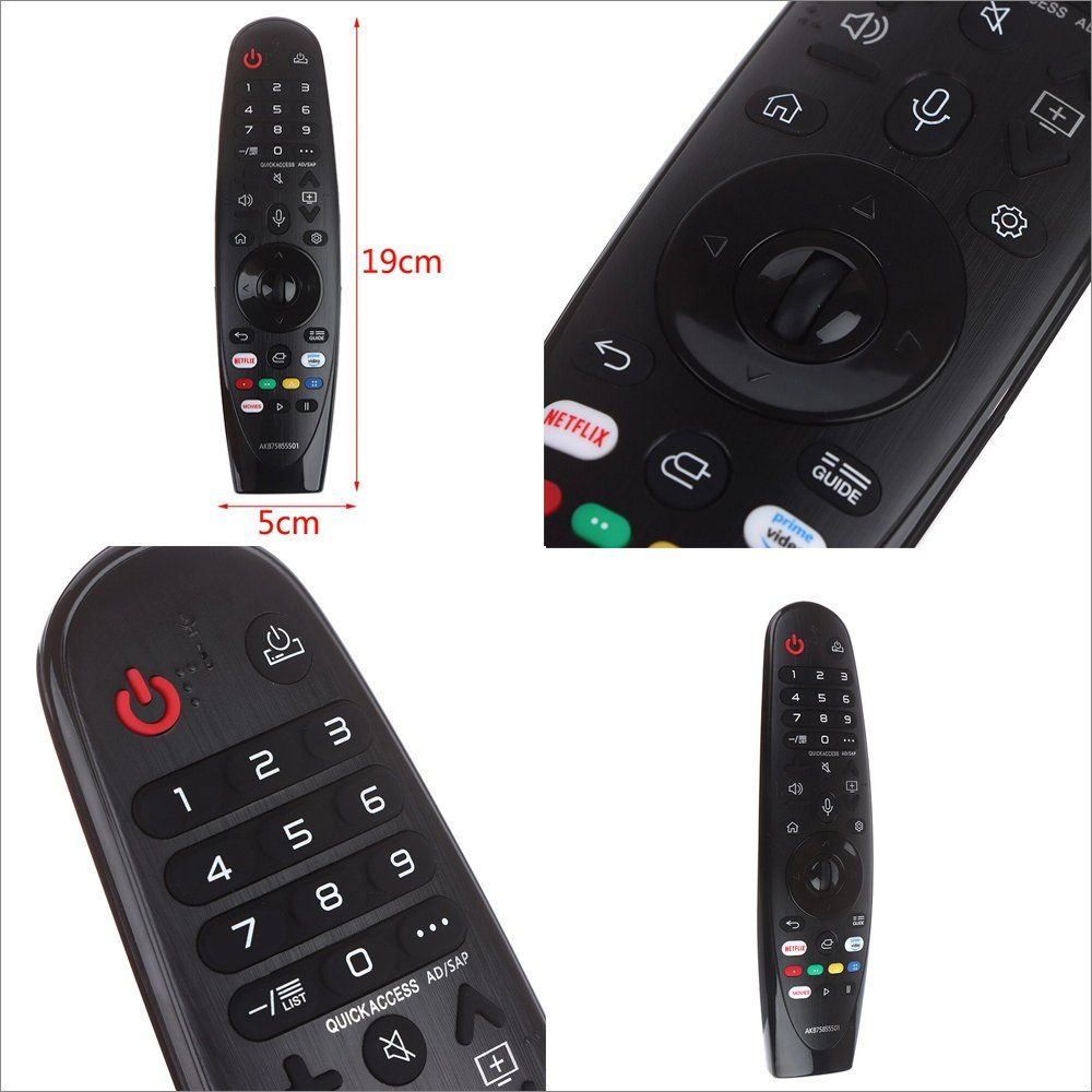 Fernbedienung für alle LG Fernseher TV Netflix AKB75855501 (Neu (gemäss Beschreibung)) in ...