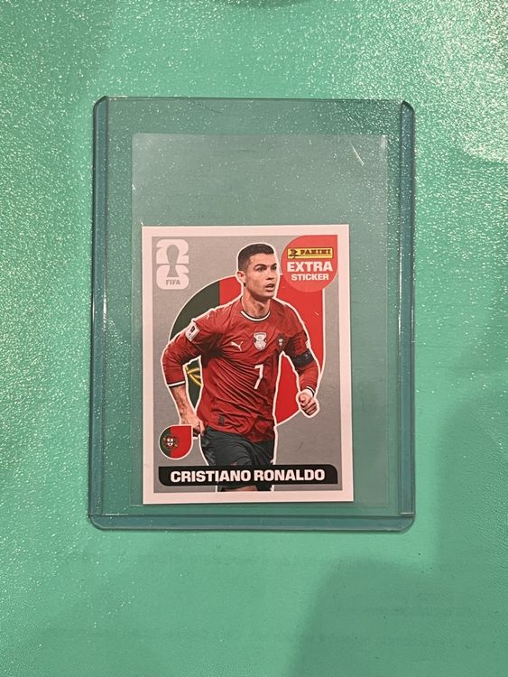 Cristiano Ronaldo Panini 2026 Extra Sticker Silber (Gebraucht) in ...