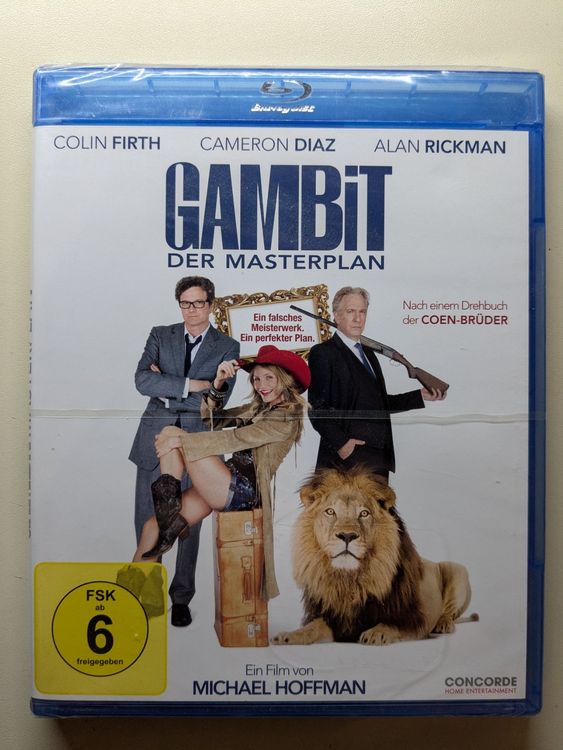 "Gambit - Der Masterplan" mit Cameron Diaz [Blu-ray/neu&OVP] (Neu und originalverpackt) in Port ...