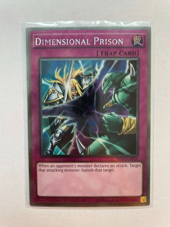 Yugioh Dimensional Prison Platinum Rare (Gebraucht) in Basel für CHF 2. ...