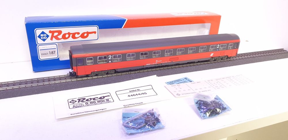 Roco ÖBB Personenwagen exact 1:87 44666 (Neu und originalverpackt) in ...