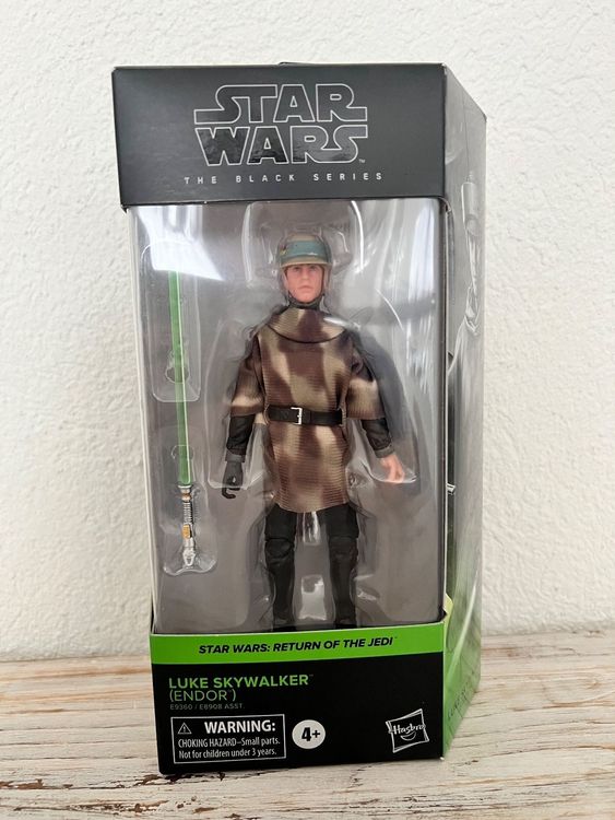 Hasbro Luke Skywalker Endor Star Wars The Black Series (Neu und ...