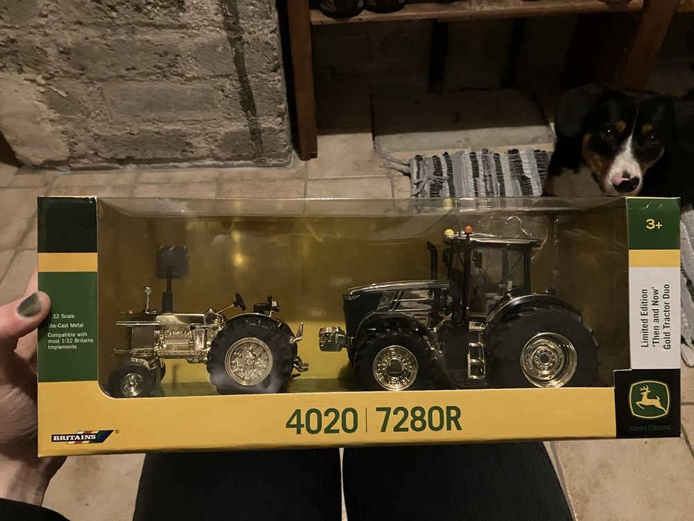 John Deere Limited Edition Gold Tractor Duo 1:32 | Kaufen auf Ricardo