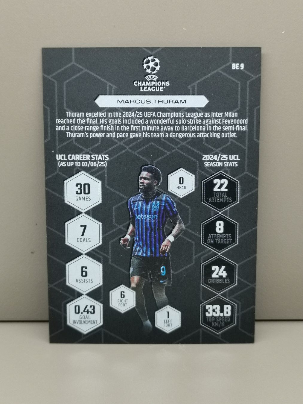 Match attax 2025/26 Marcus Thuram Black Edge (Gebraucht) in Einsiedeln ...