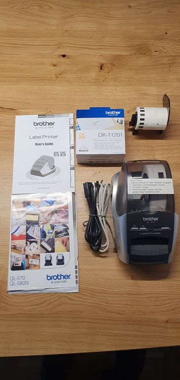Label Printer (Ettikettendrucker) Brother QL-570 (Gebraucht) in ...