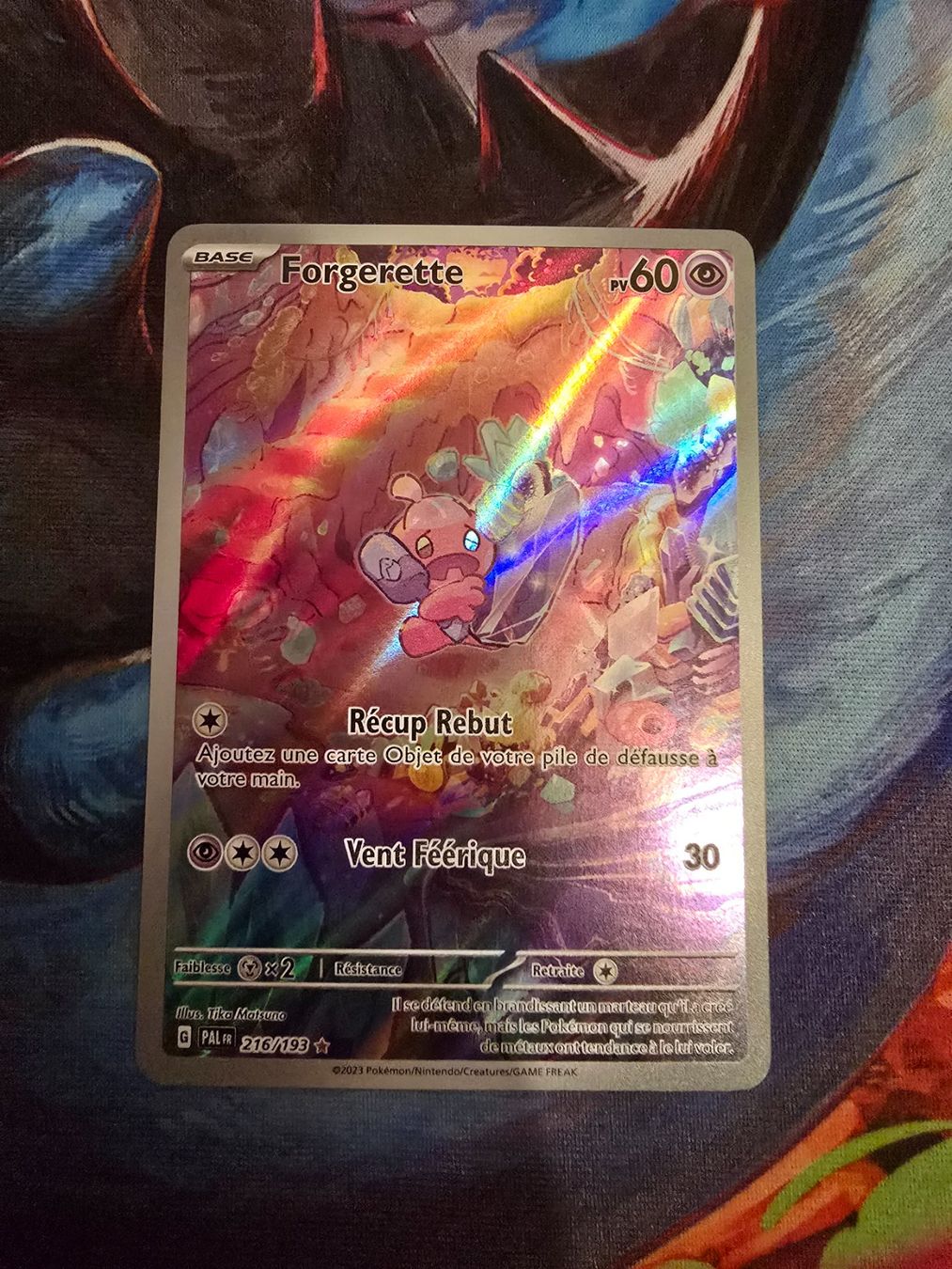 Carte Pokémon Forgerette - Illustration Rare - PAL 216/193 (Neuf (Voir ...