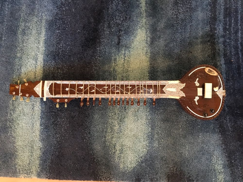 Elektrische Sitar (mit Koffer und Buch) (Gebraucht) in Cham für CHF 105 ...