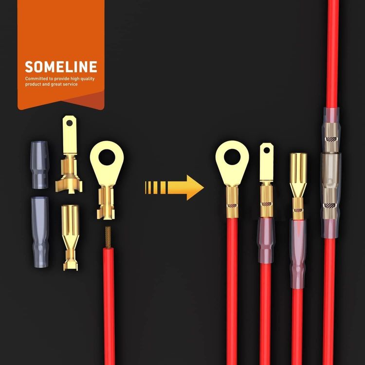 Crimpzange Set mit 230 Flachsteckhülsen | Kaufen auf Ricardo