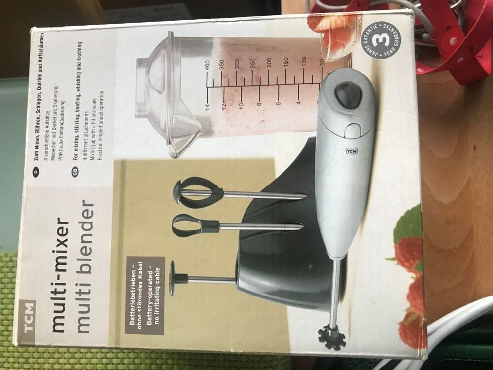 Neu TCM Multi-Mixer Rühren Mixen Quirlen | Kaufen auf Ricardo
