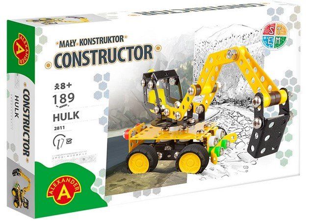 Constructor Hulk (Bagger) Bauset, 189 Teile (Neu und originalverpackt ...