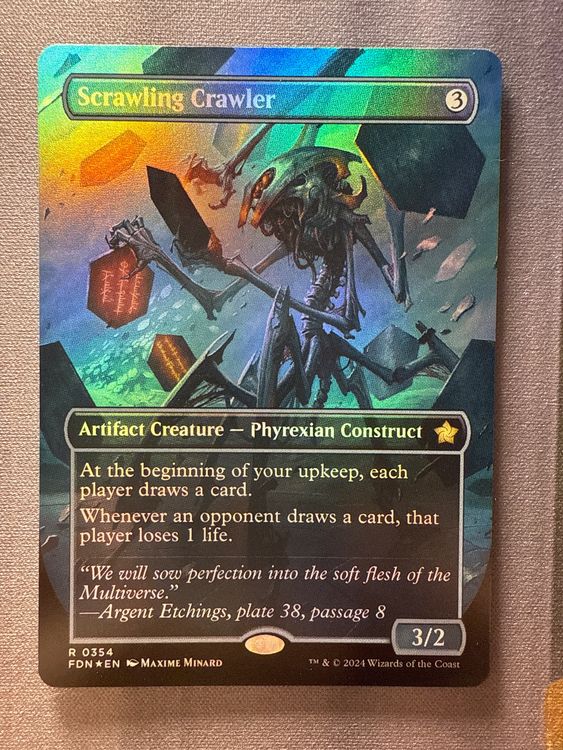 Scrawling Crawler FOIL Variant 0354 Foundations (Neu (gemäss ...