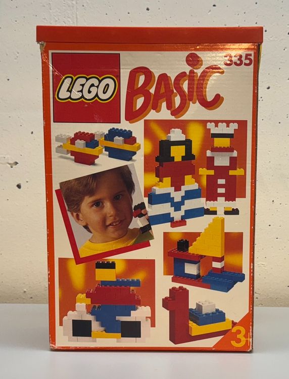 Lego 335 Basic Building Set von 1990 mit Box (Gebraucht) in Rechthalten ...