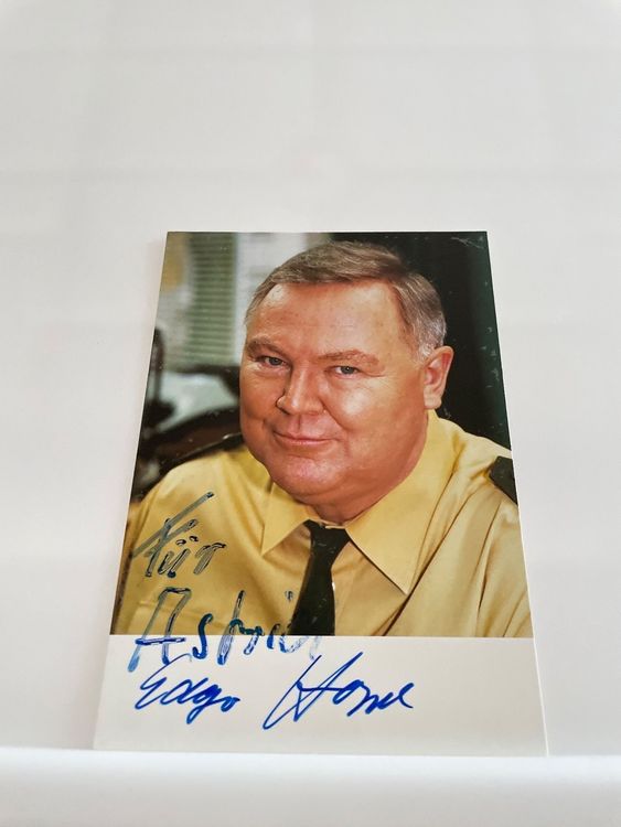 Autogramm Edgar Hoppe (Gebraucht) in Muttenz für CHF 1 – mit Lieferung ...