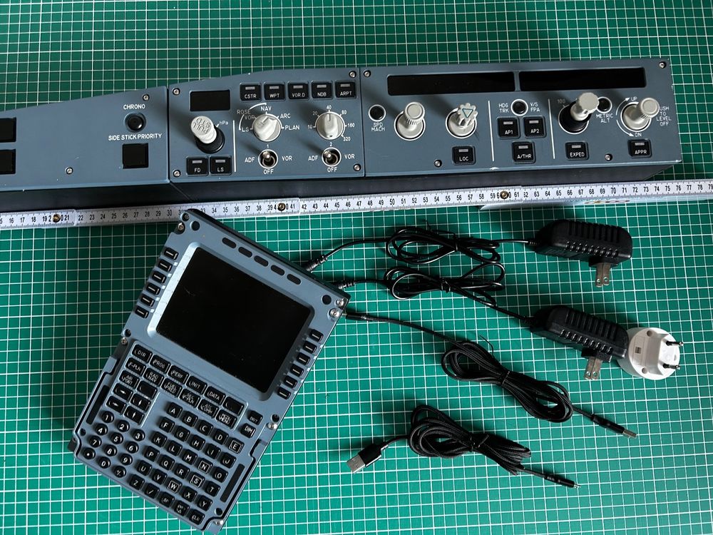 AIRBUS A320 FCU,EFIS und MCDU /FS2022 FBW, FENIX, und Xplane (Usato) a ...