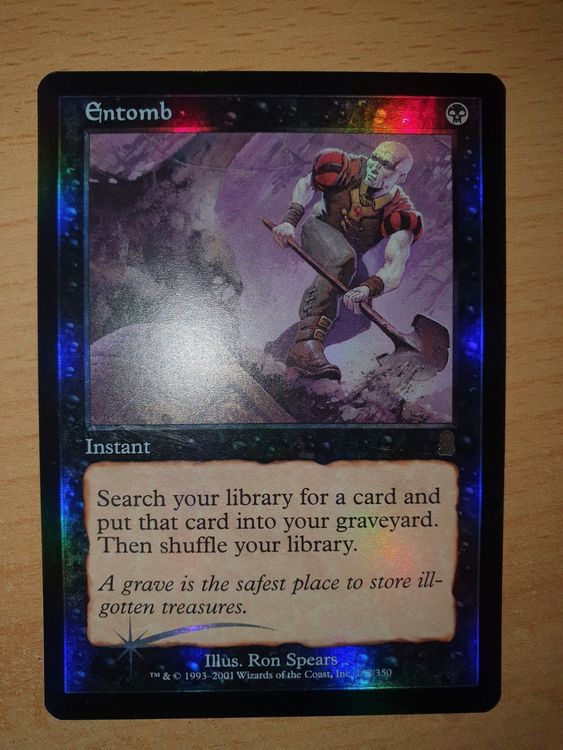 Magic, Entomb FOIL | Kaufen auf Ricardo
