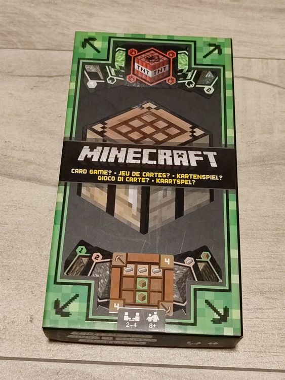 Minecraft Kartenspiel - Card Game für 2-4 Spieler (Gebraucht) in ...