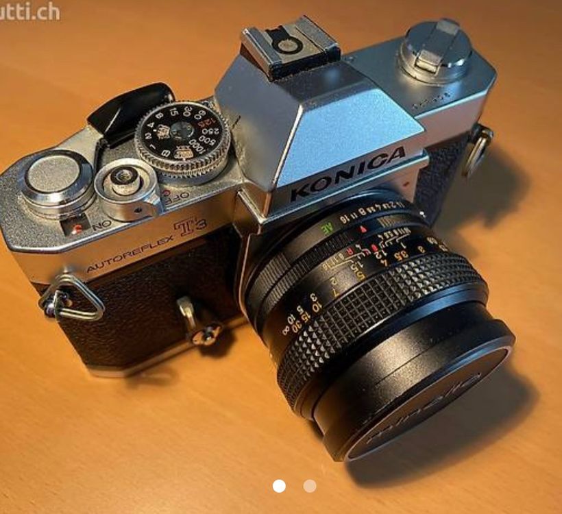 Konica autoreflex T3 mit 50mm 1.4 linse | Kaufen auf Ricardo