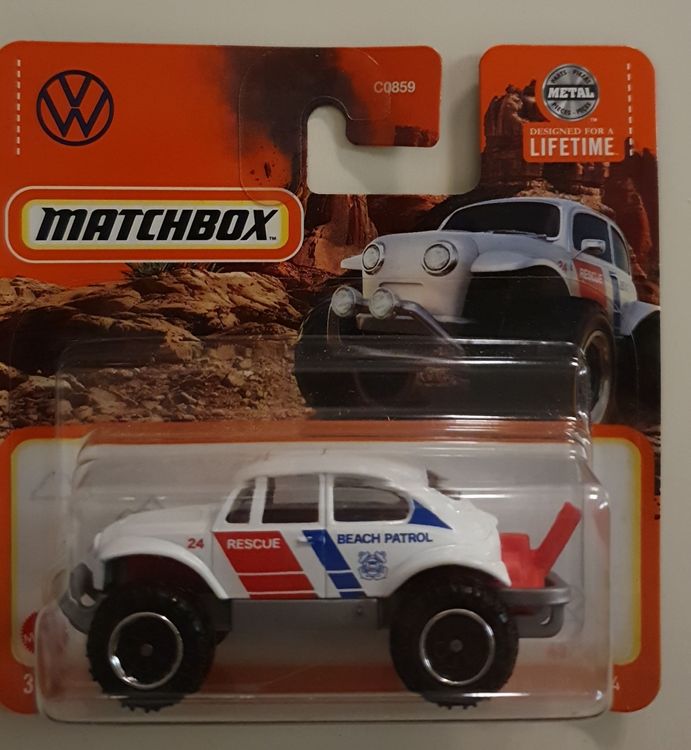 Matchbox VW Käfer Beach Patrol neu (Neu und originalverpackt) in ...
