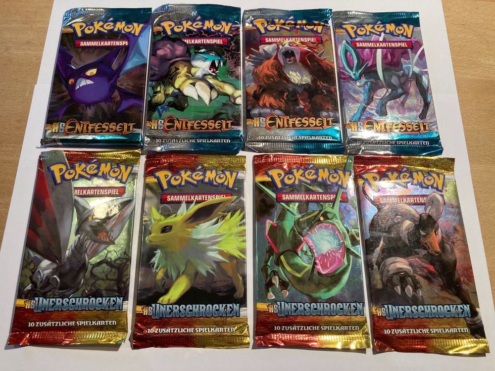 8 Stück Pokemon Vintage Booster Packs! | Kaufen auf Ricardo