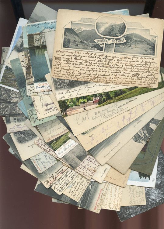 33 ANSICHTSKARTEN ZIFFERMUSTER POSTKARTE | Kaufen auf Ricardo