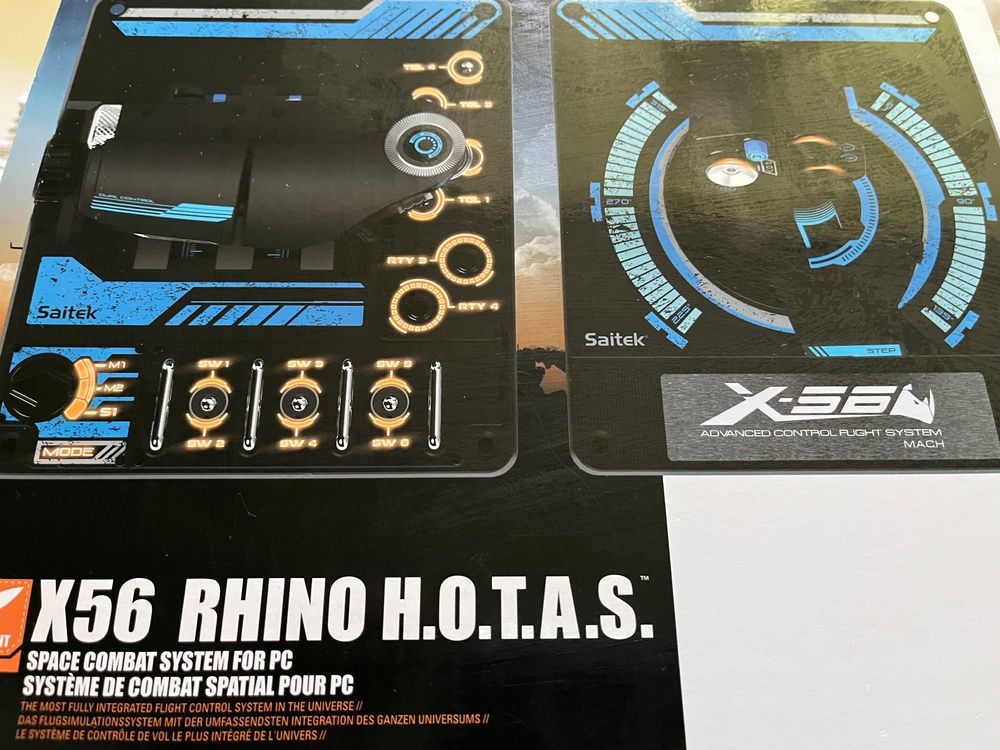 Logitech G X56 „Pro Flight System“ (1. Hand!) (Gebraucht) in Diegten ...