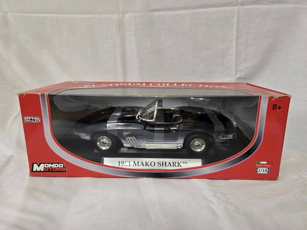 1961 Mako Shark Modellauto, Platinum Collection 1:18 Metal (Gebraucht ...