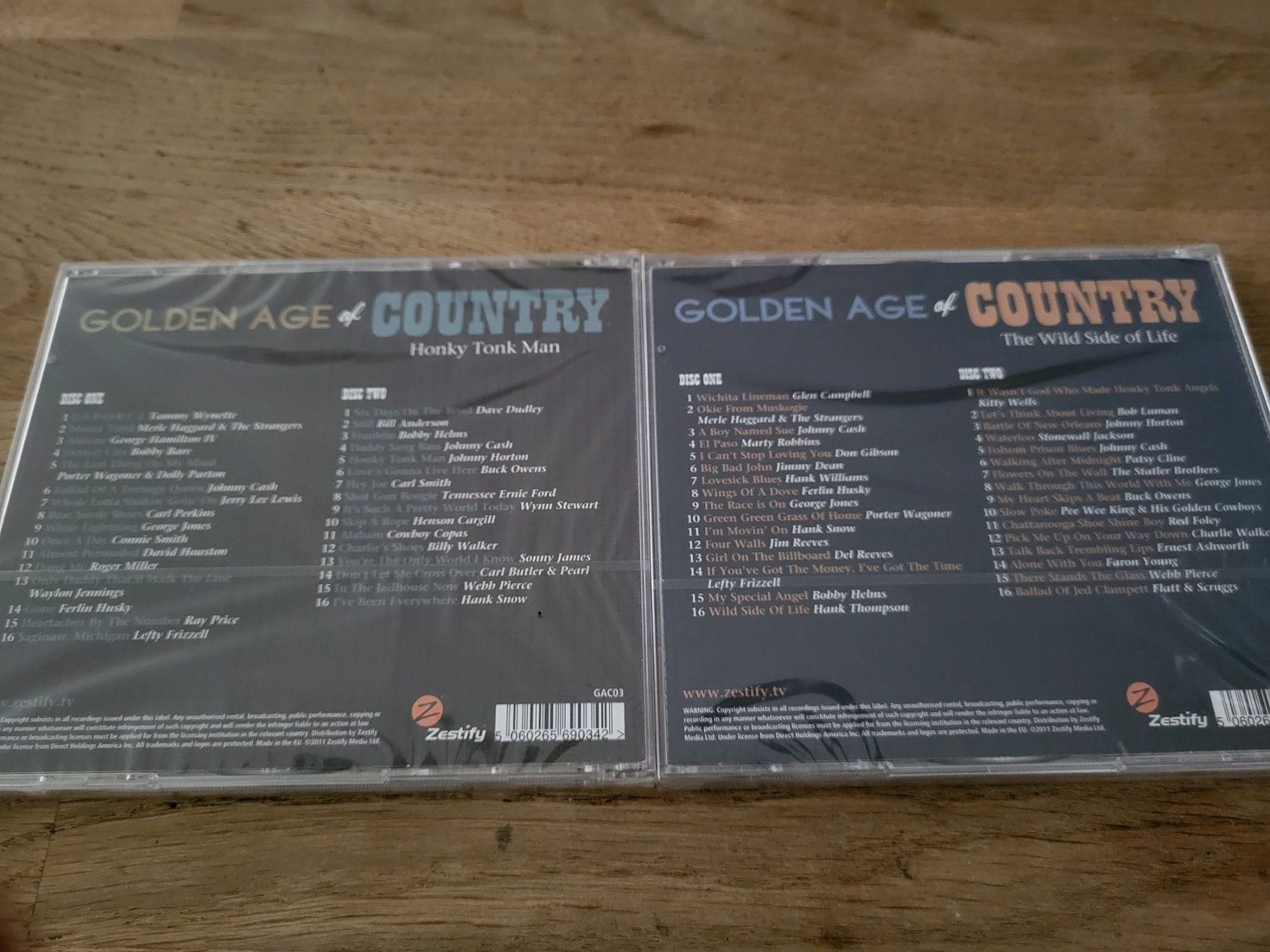 originalverpackt: 2 CD's GOLDEN AGE of COUNTRY (Neu und ...