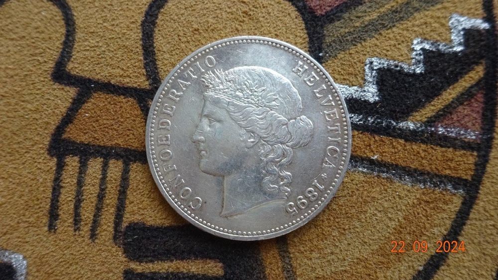 5 Fr 1895 Frauenkopf - Très rare (Gebraucht) in bassecourt für CHF 666 – mit Lieferung auf ...
