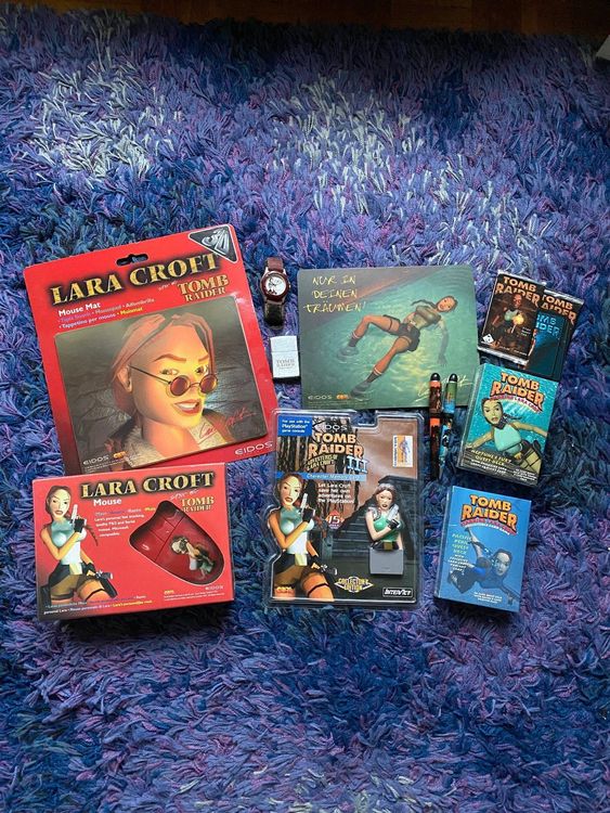 Pack de goodies Lara Croft Tomb Raider 2 & 3 (Gebraucht) in Nyon für ...