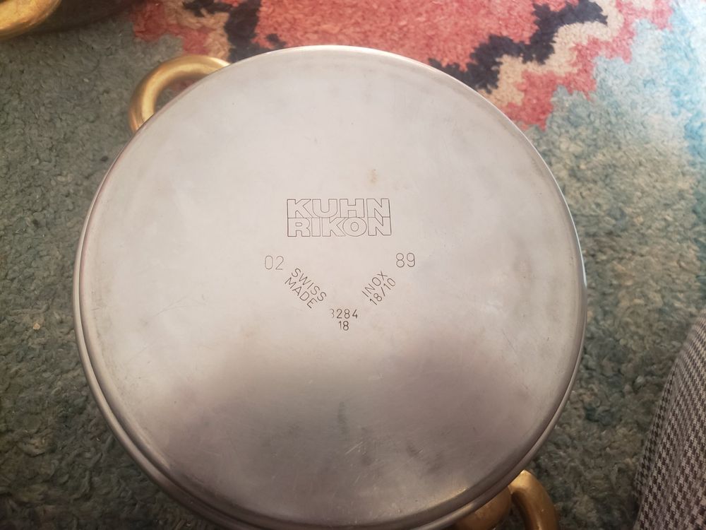 Kuhn Rikon Doppelwand Kochtopf mit Messing henkel (Gebraucht) in Bern für CHF 49 – mit Lieferung ...