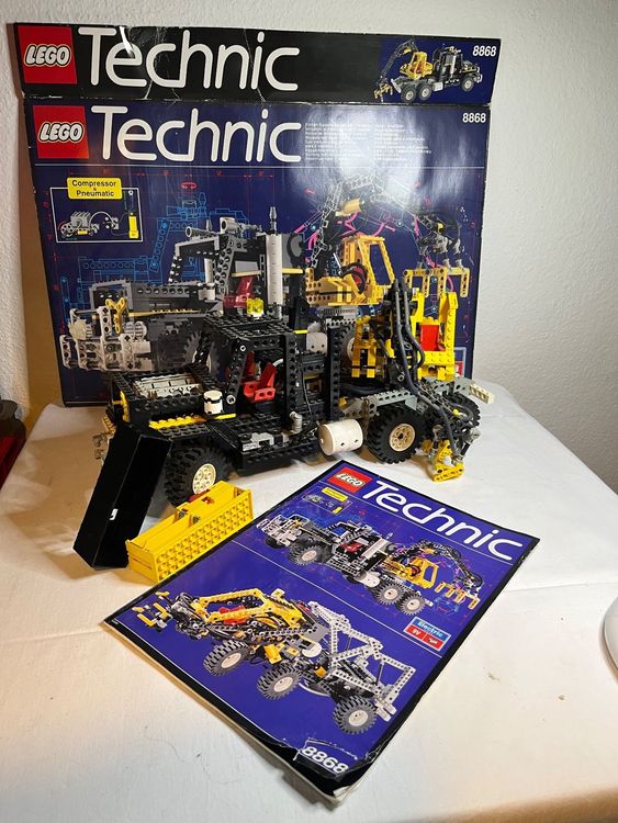 Lego 8868 Technik Kran von 1992 Air Tech Claw Rig | Kaufen auf Ricardo