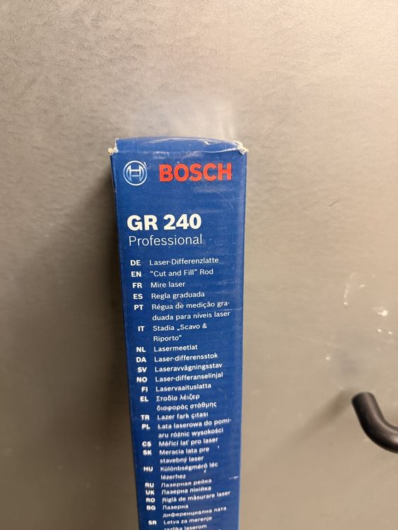 Bosch GR 240 Professional Laser-Differenzlatte, Neuwertig (Neu und originalverpackt) in ...