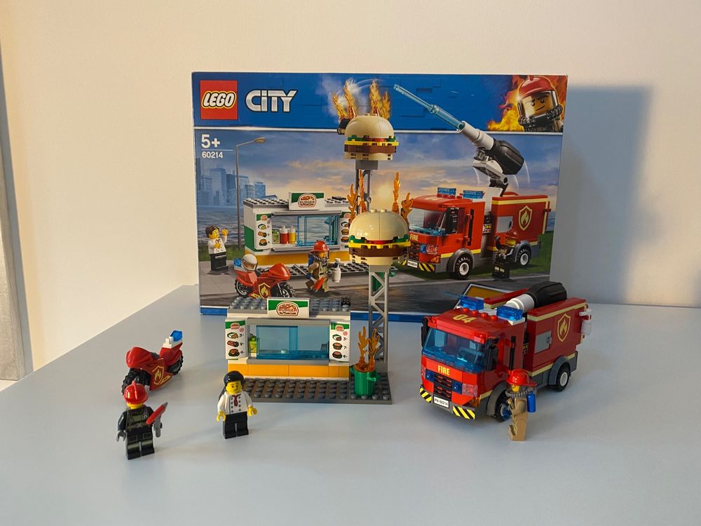 Lego 60214 Feuerwehreinsatz (Gebraucht) in Wettingen für CHF 35 – mit ...