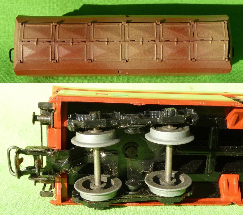 DB Klappdeckelwagen für Schüttgut Märklin 4626 "gealtert" V5 | Kaufen ...