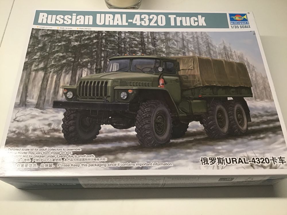 Modellbau LKW Ural-4320, 1:35 (Neu und originalverpackt) in Männedorf für CHF 29 – mit Lieferung ...