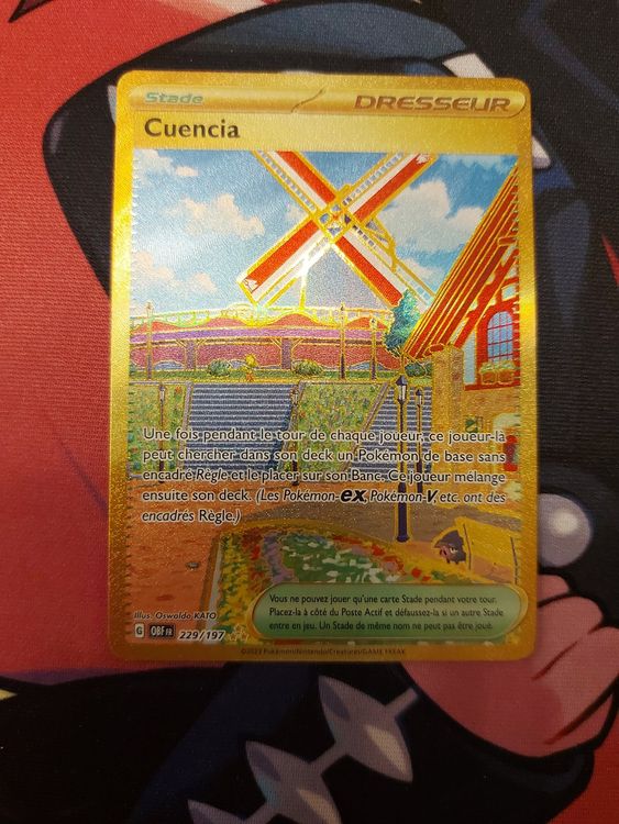 Cuencia full art gold 229/197 OBF FR (Gebraucht) in Biasca für CHF 5 ...