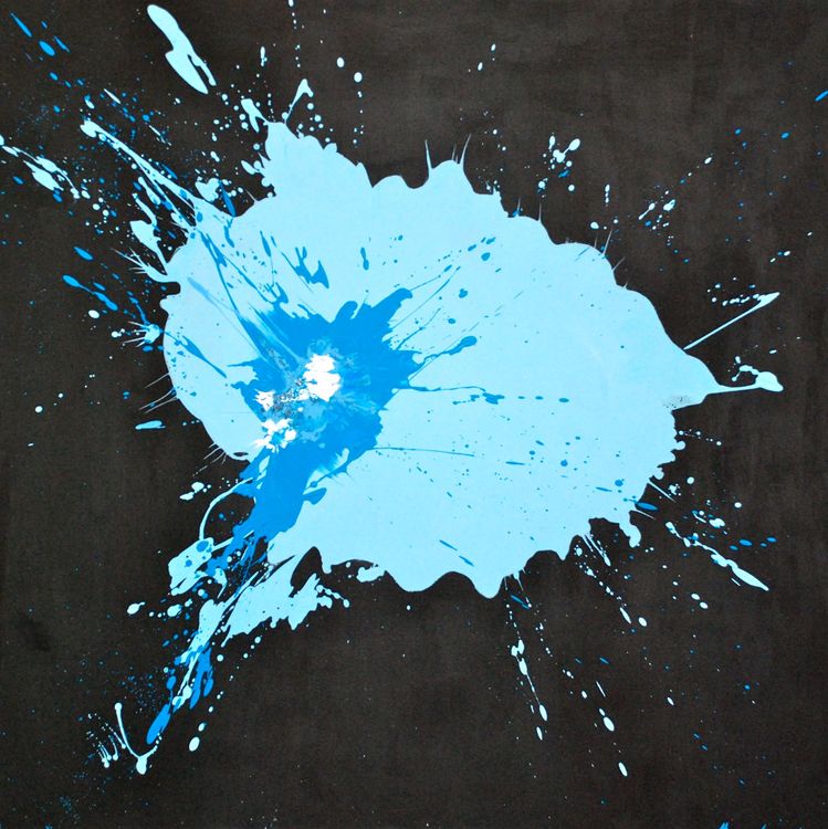 Acryl Bild auf Leinwand Original Modern | Kaufen auf Ricardo