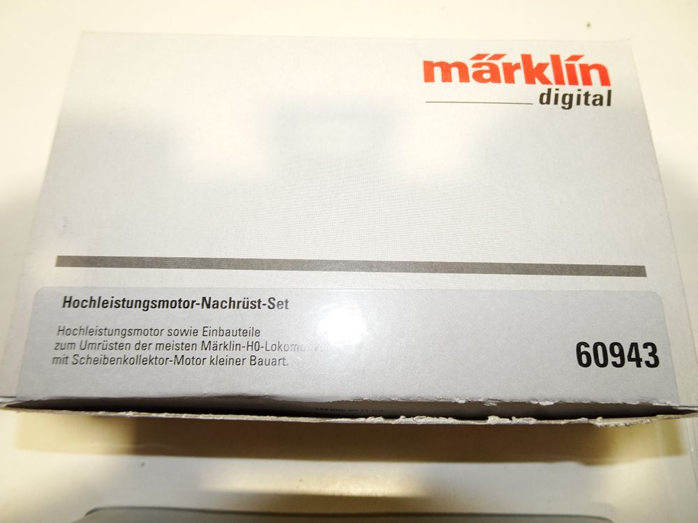 Märklin Hochleistungsmotor Nachrüst Set HO 60943 (Gebraucht) in Luzern ...