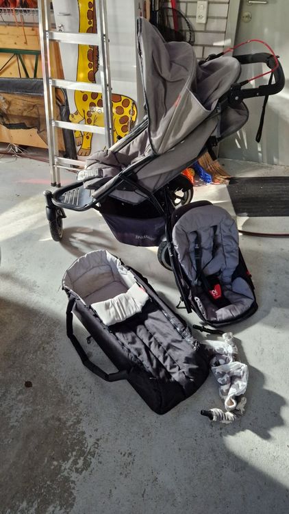 Phil&Teds Kinderwagen, inkl. 2. Sitz und Liegeschale (Gebraucht) in ...
