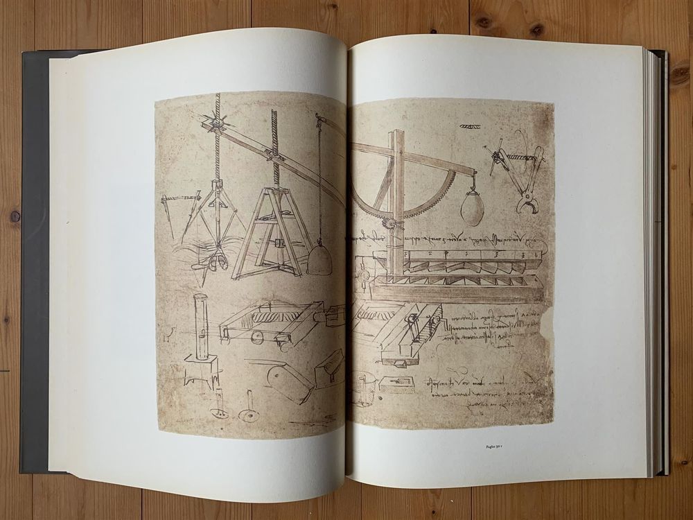 Il codice atlantico / Leonardo Da Vinci (Gebraucht) in Himmelried für ...