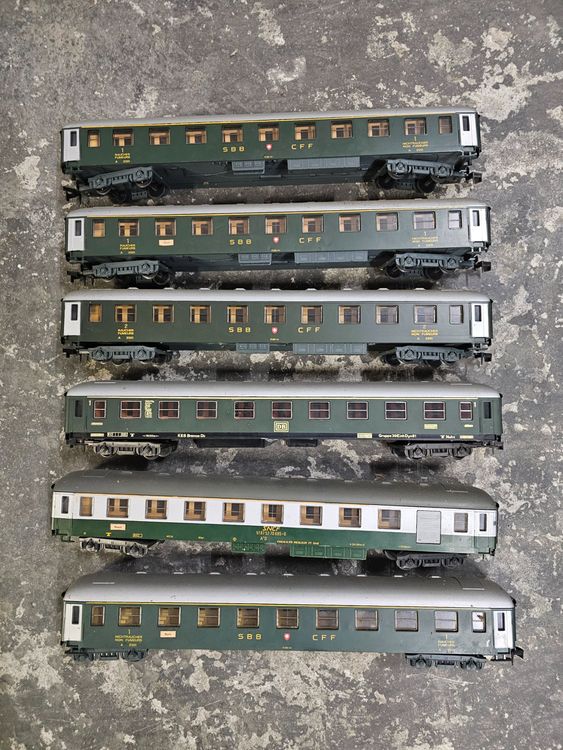 6× Lima Spur 0 Personenwagen (Gebraucht) in Ried (Muotathal) für CHF 27 – mit Lieferung auf ...