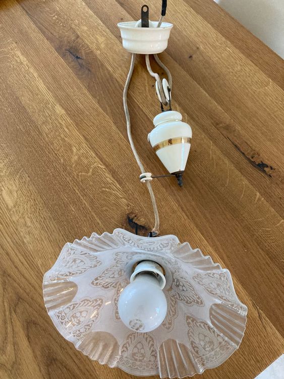 wunderschöne, antike Deckenlampe | Kaufen auf Ricardo