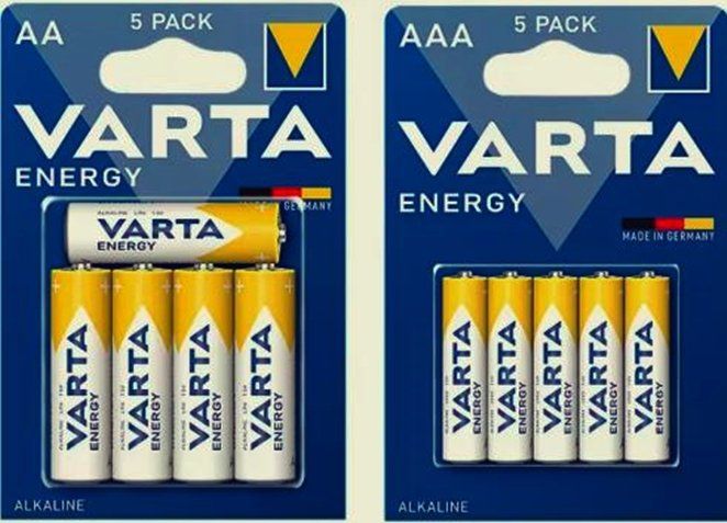 2x 5er Pack VARTA Batterien AAA + AA / Batterie / Energy | Kaufen auf Ricardo