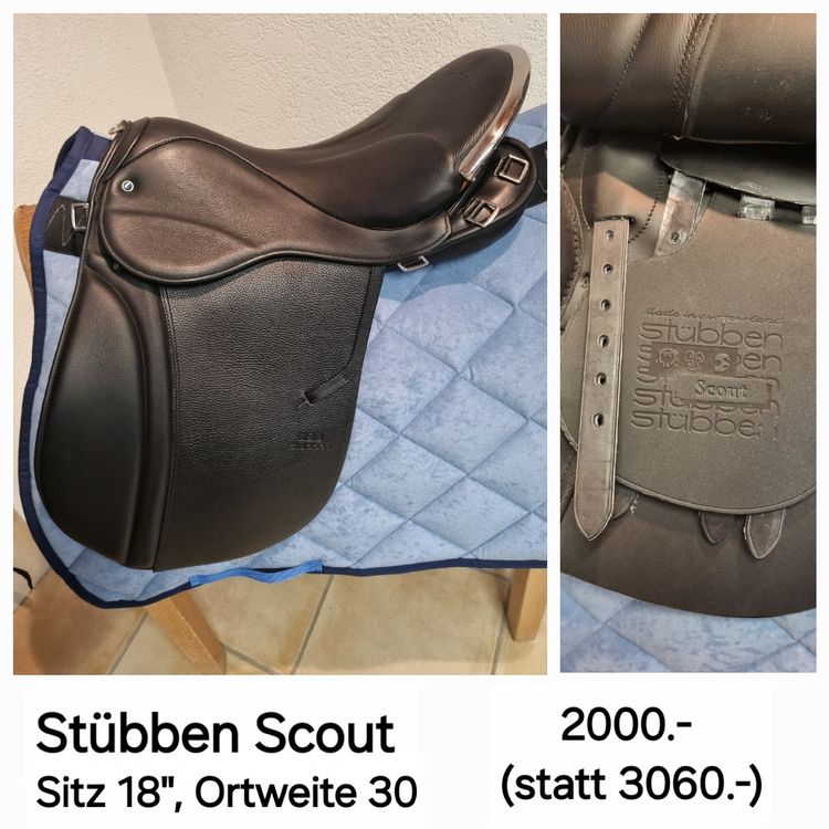 Stübben Scout Wanderreitsattel, neu (Neu (gemäss Beschreibung)) in ...