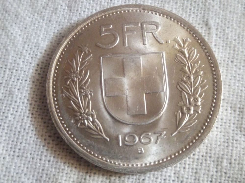 Silber 5 franken 1967 | Kaufen auf Ricardo