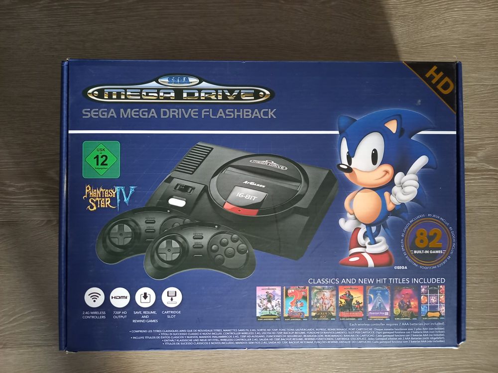 Sega Mega Drive Flashback inkl.82 Built In Games (Neu und ...