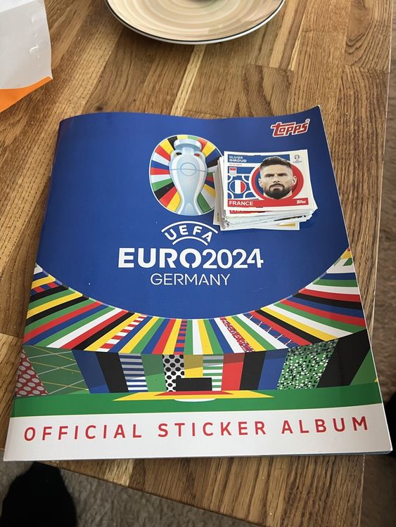 Euro 2024 Sticker Album mit 80 Bilder | Kaufen auf Ricardo