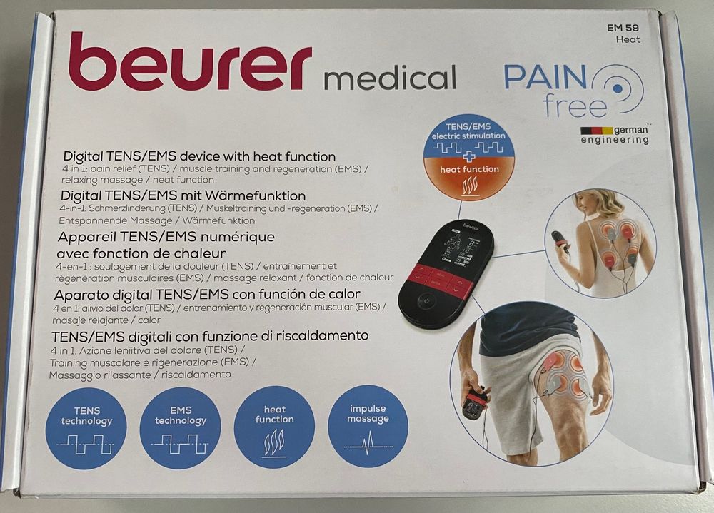 Beurer EM 59 Digital-Tens mit Wärme (Neu (gemäss Beschreibung)) in ...