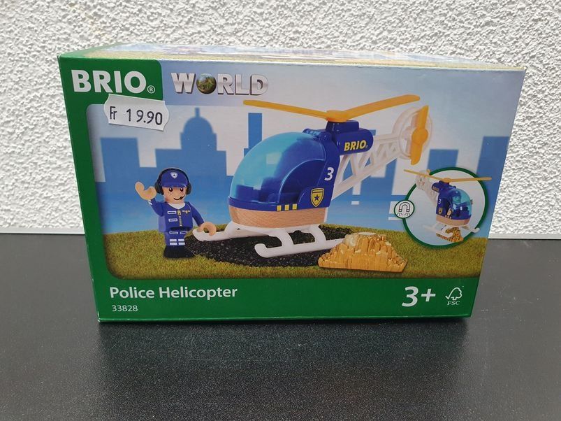 Neu - Brio - 33828 - Police Helicopter (Neu und originalverpackt) in ...