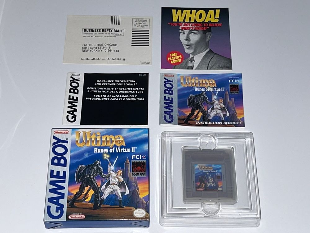 Game Boy Classic (GB) - Ultima: Runes of Virtue II (OVP) (Gebraucht) in ...